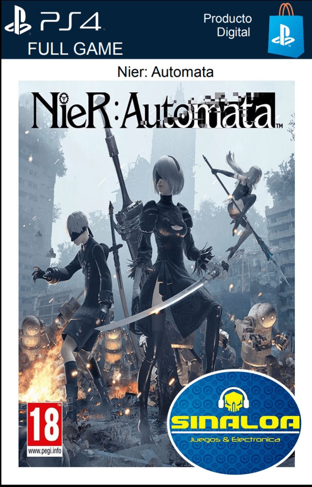 Nier Automata Formato Digital Sinaloamdq