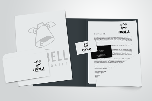 Cow Bell Technologies Logo ~ Logo Templates On Creative Market