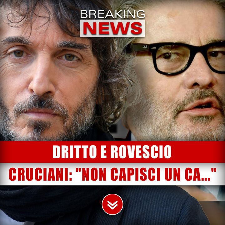 Dritto E Rovescio Cruciani Non Capisci Un Ca