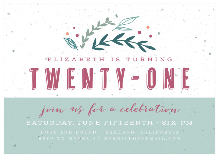 Birthday Invitations And Birthday Party Invites Basic Invite Color