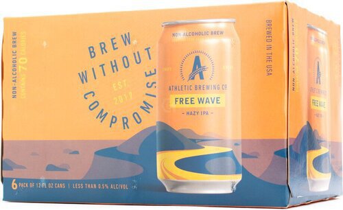 Athletic Brewing Free Wave Na Hazy Ipa 12oz Hazels Beverage World