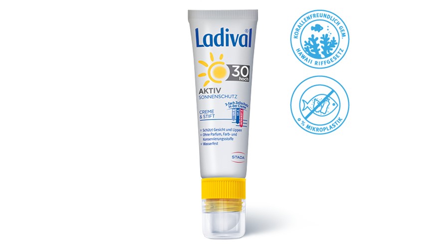 Praktische 2 In 1 Sonnencreme Für Unterwegs Ladival