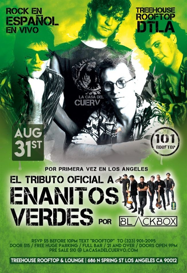 Downtown La Rooftop Enanitos Verdes El Tributo Oficial En Vivo Noche