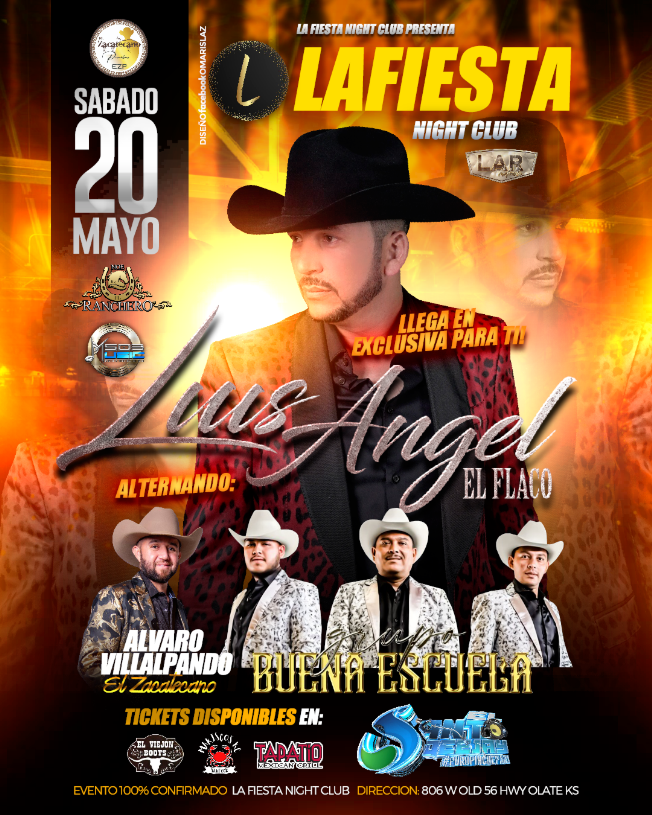 Luis Angel El Flaco Y Alvaro Villalpando Tickets Boletos At La Fiesta