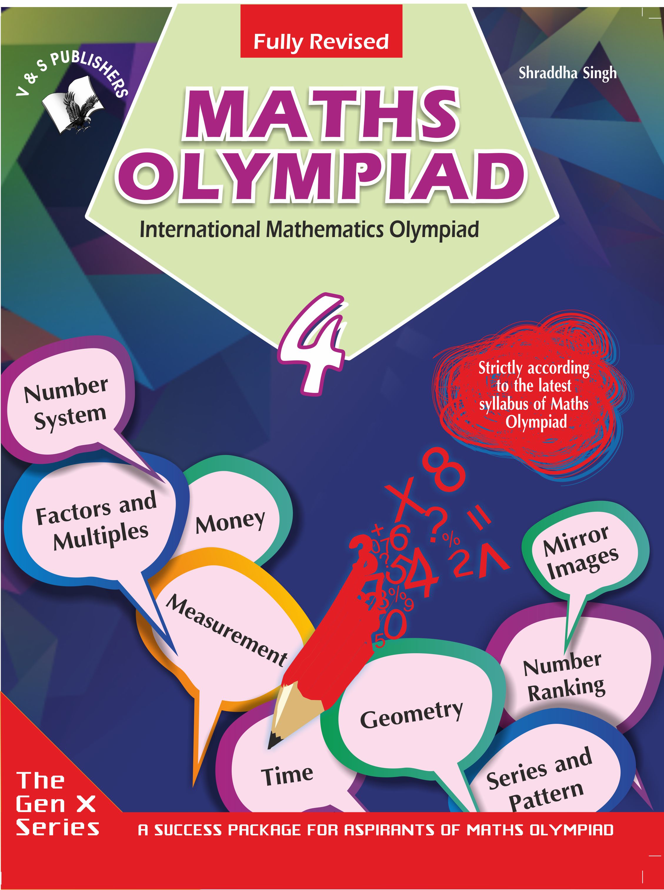 International Maths Olympiad Class 4 With Omr Sheets