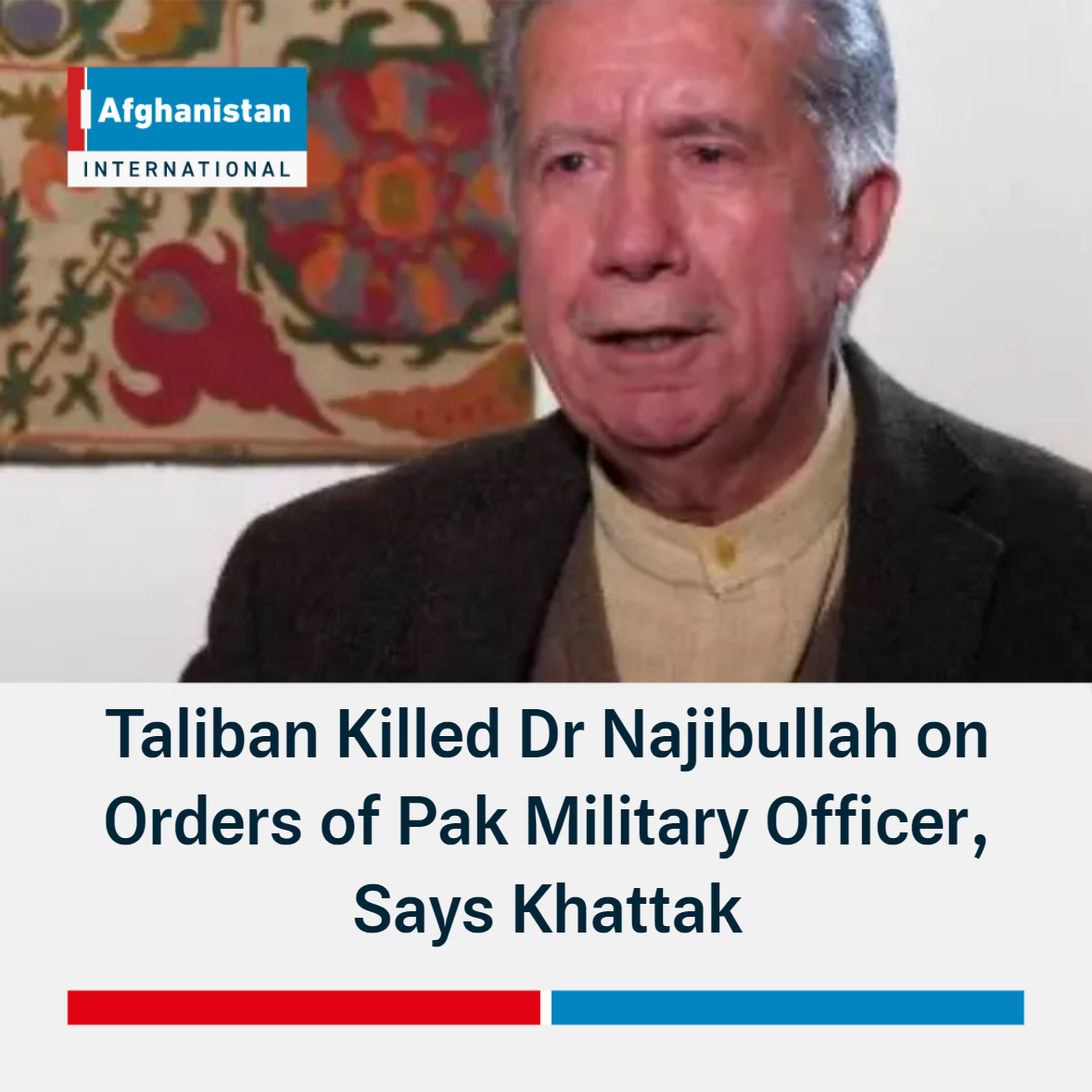 Taliban Killed Dr Najibullah On Orders Of Pak Military Officer Says