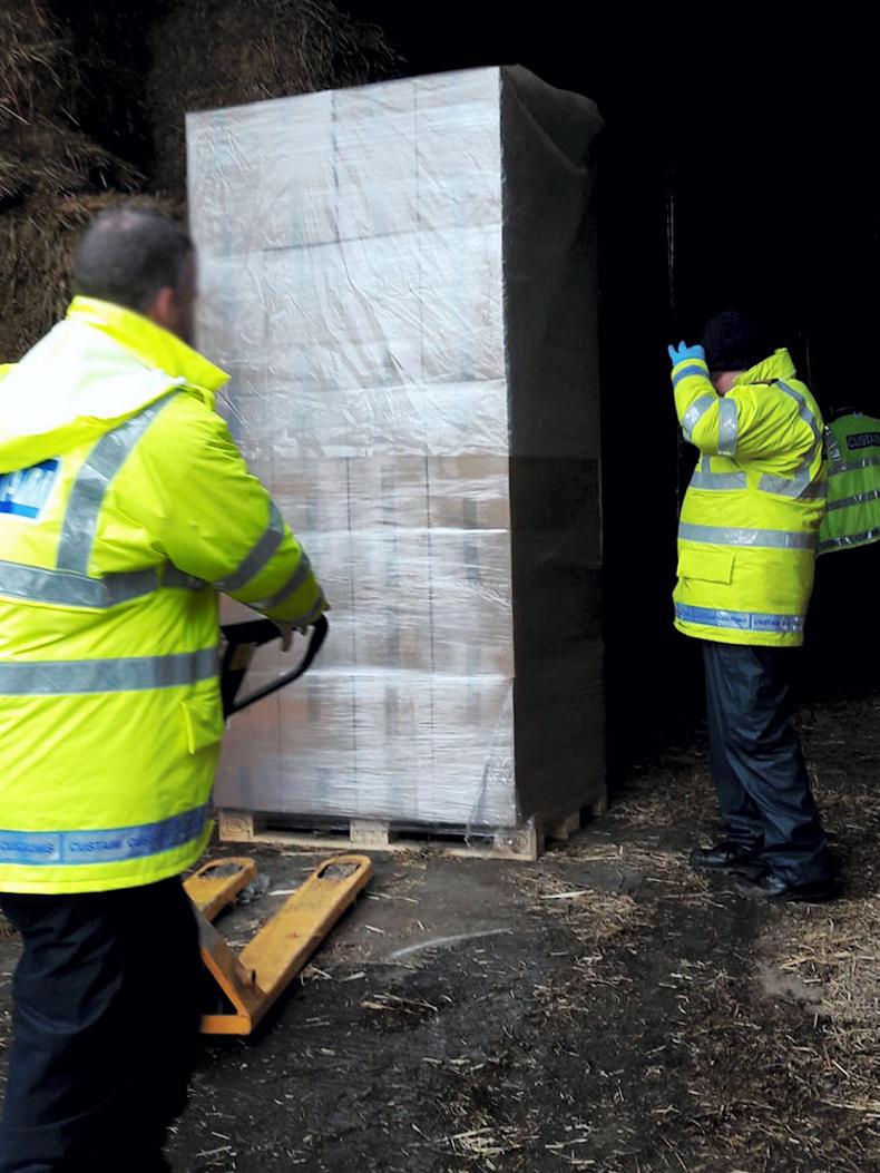 In Pictures Illegal Cigarette Factory Dismantled On Louth Farm 30