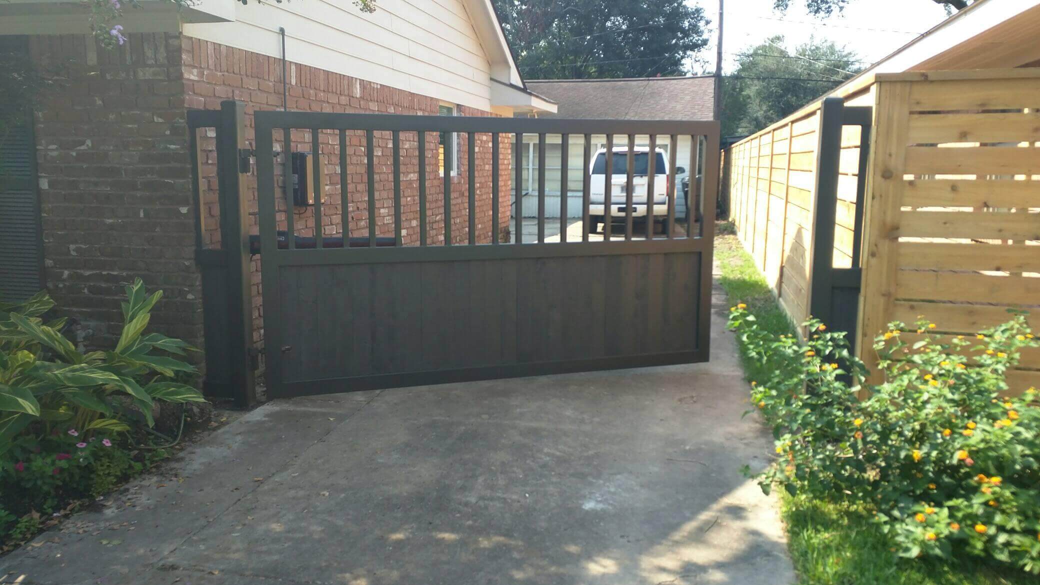 Custom Driveway Gates Texas Fence