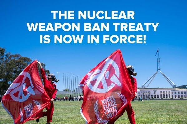 Nuclear Weapons Ban Becomes Law Australian Conservation Foundation