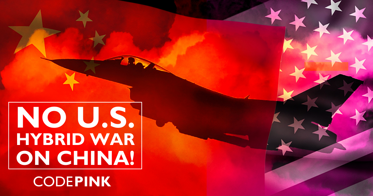 Codepink Says New Aukus Alliance To Confront China Threatens Regional