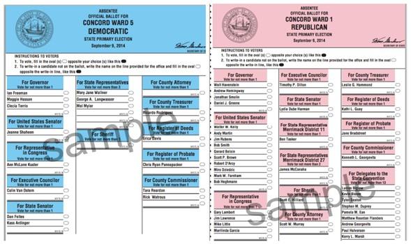 Filling Out And Returning Your Absentee Ballot In New Hampshire Open