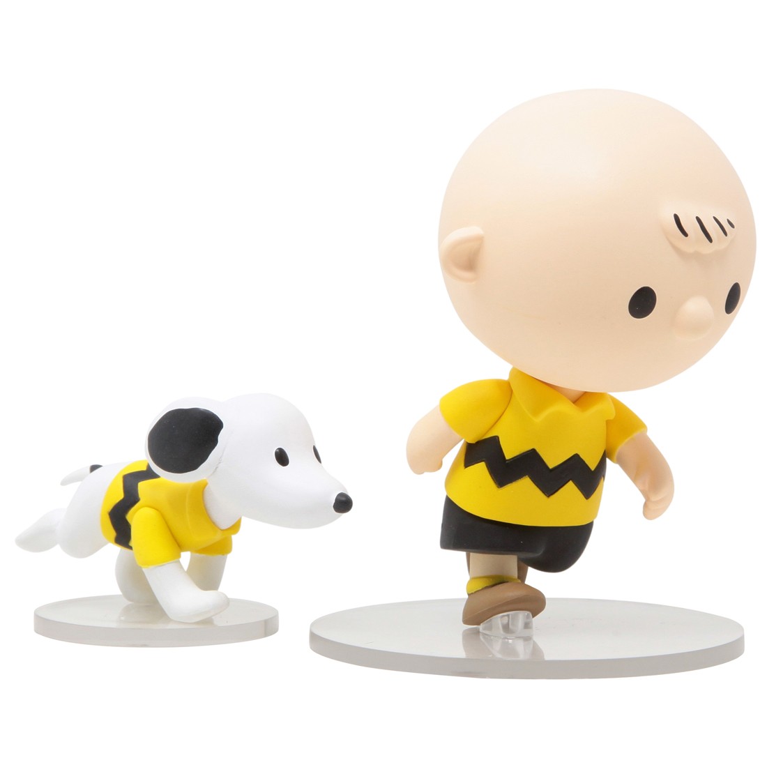 Medicom Udf Peanuts Series 11 Charlie Brown And Snoopy Figure Yellow