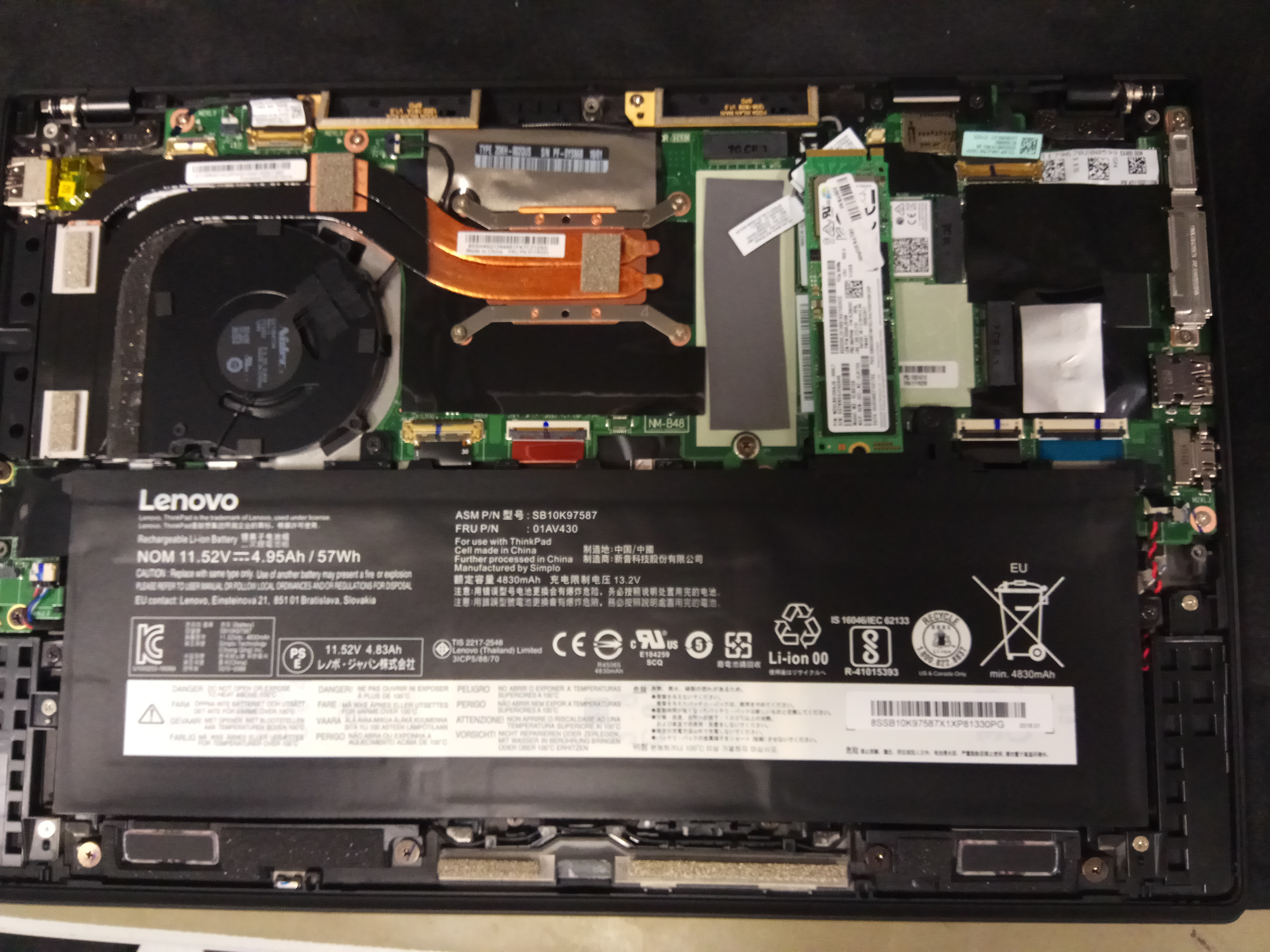 Lenovo Thinkpad X1 Carbon 6th Gen Teardown Ifixit