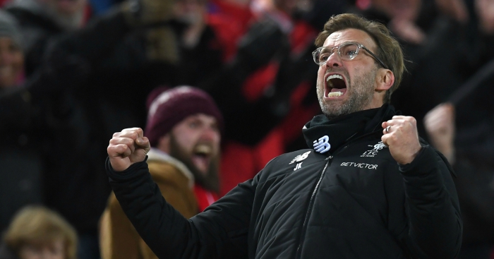 Watch Jurgen Klopps Crazy Reactions On Sideline During Liverpool Draw