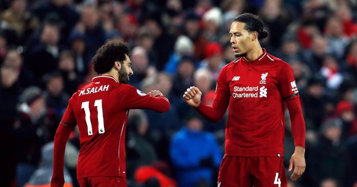 Mohamed Salah Virgil Van Dijk Liverpool Planet Football