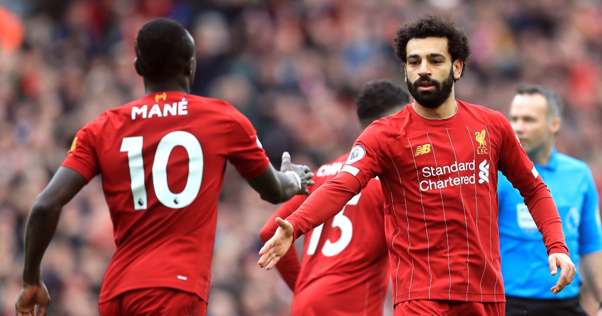 Mohamed Salah Sadio Mane Liverpool 2 Planet Football