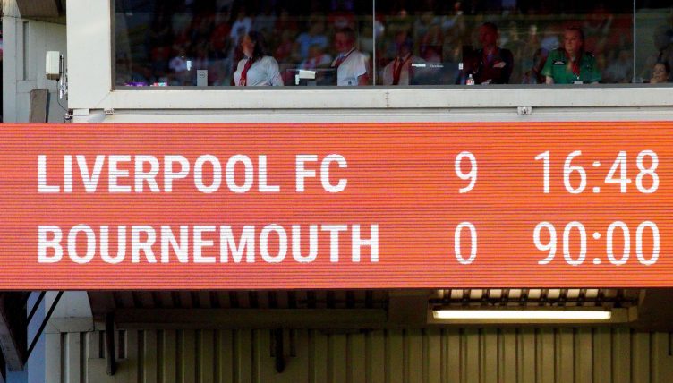 9 Unreal Stats From Liverpools Record 9 0 Humiliation Of Bournemouth