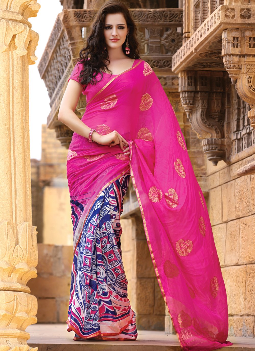 Breathtaking Chiffon Party Wear Saree