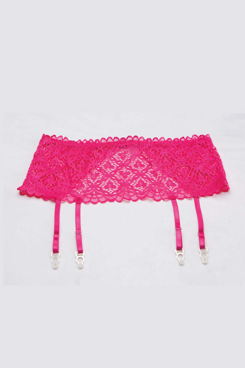 Stretch Lace Garter Belt By Shirley Of Hollywood Foxy Lingerie