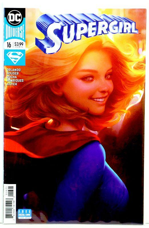 Supergirl 16 Stanley Artgerm Variant 2017 Dc Comics Nm