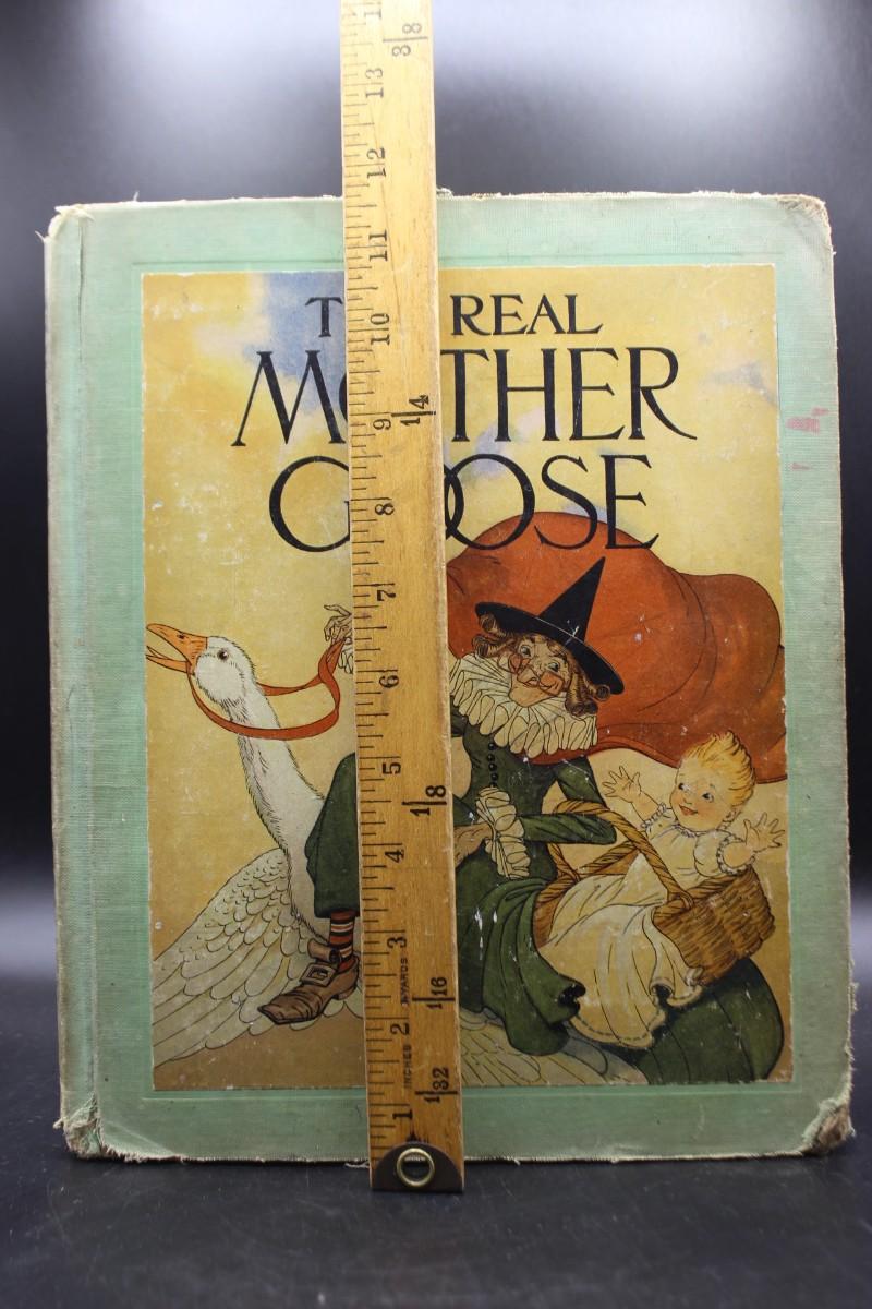 Vintage 1943 Edition Of The Real Mother Goose Storybook