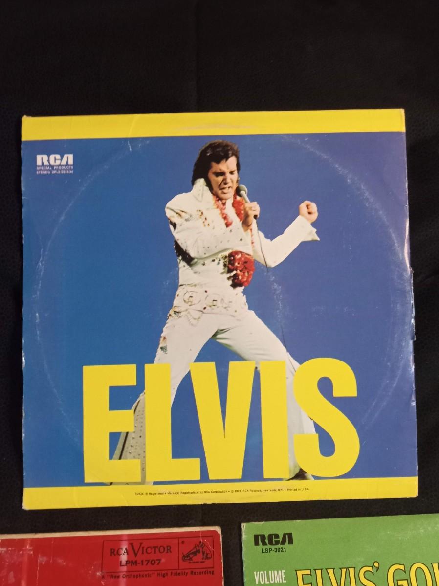 Lot 34 Elvis Presley Vinyl Record Albums