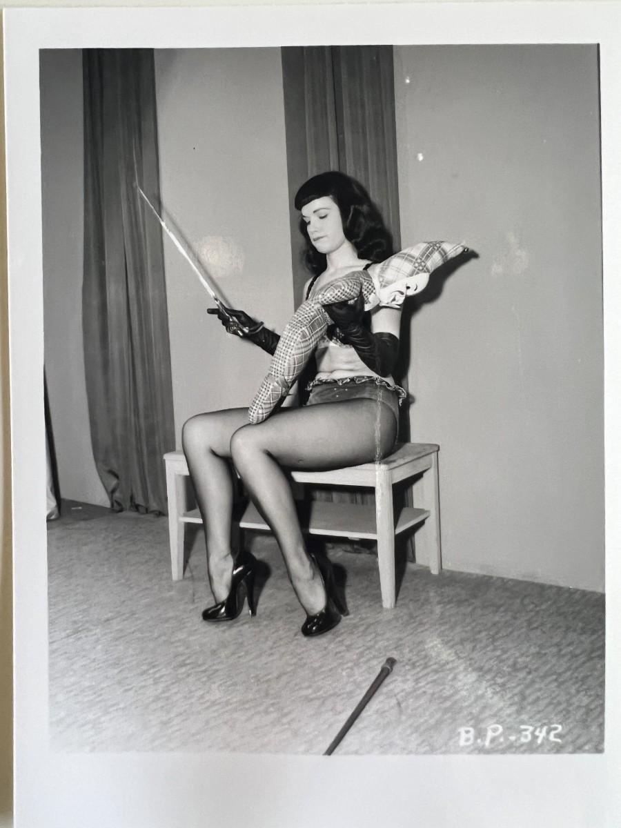 Bettie Page Original Irving Klaw Photo