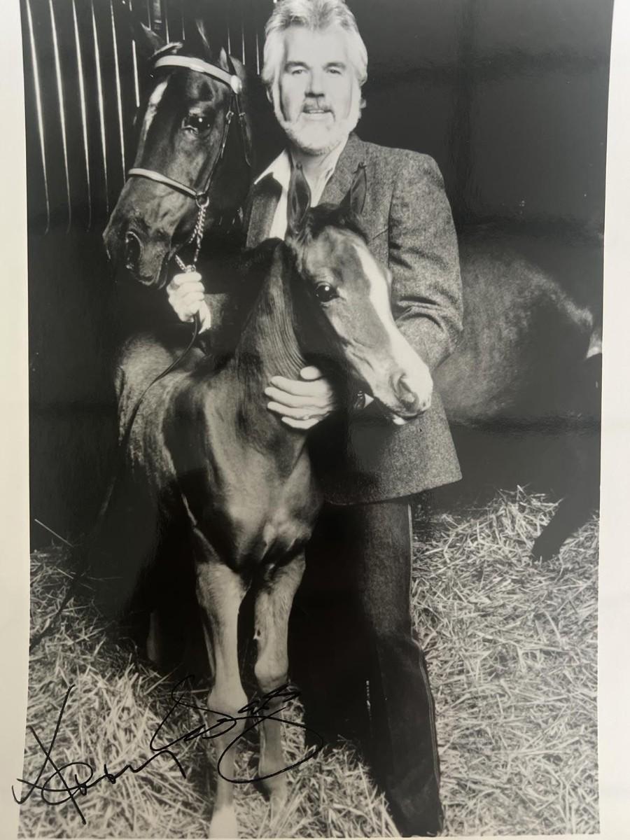 Kenny Rogers Signed Photo