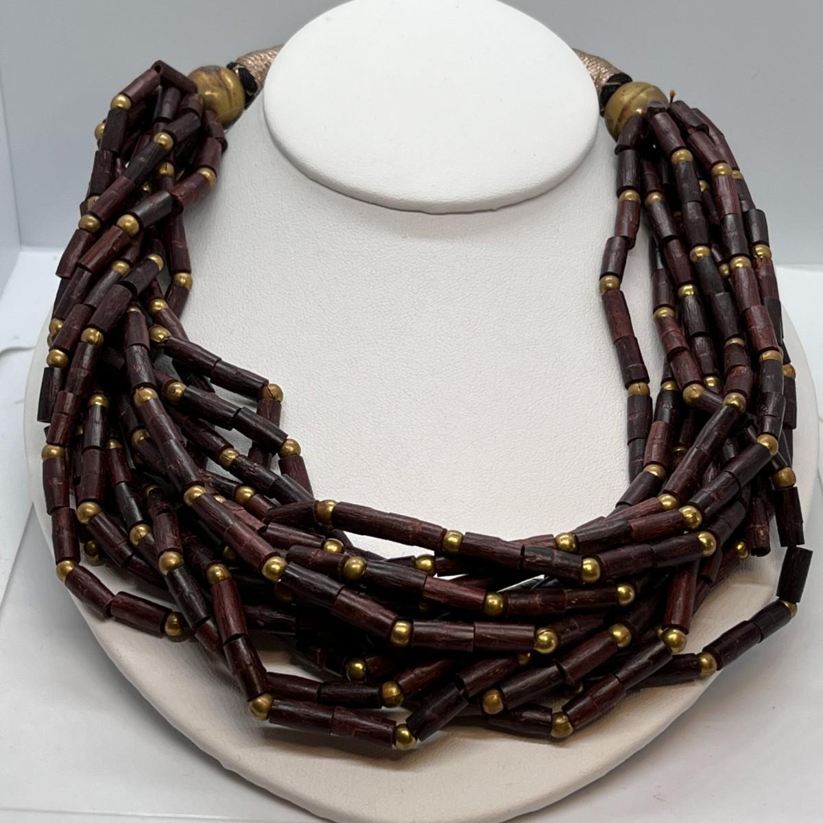 Fabulous African Bushman Motif Necklace