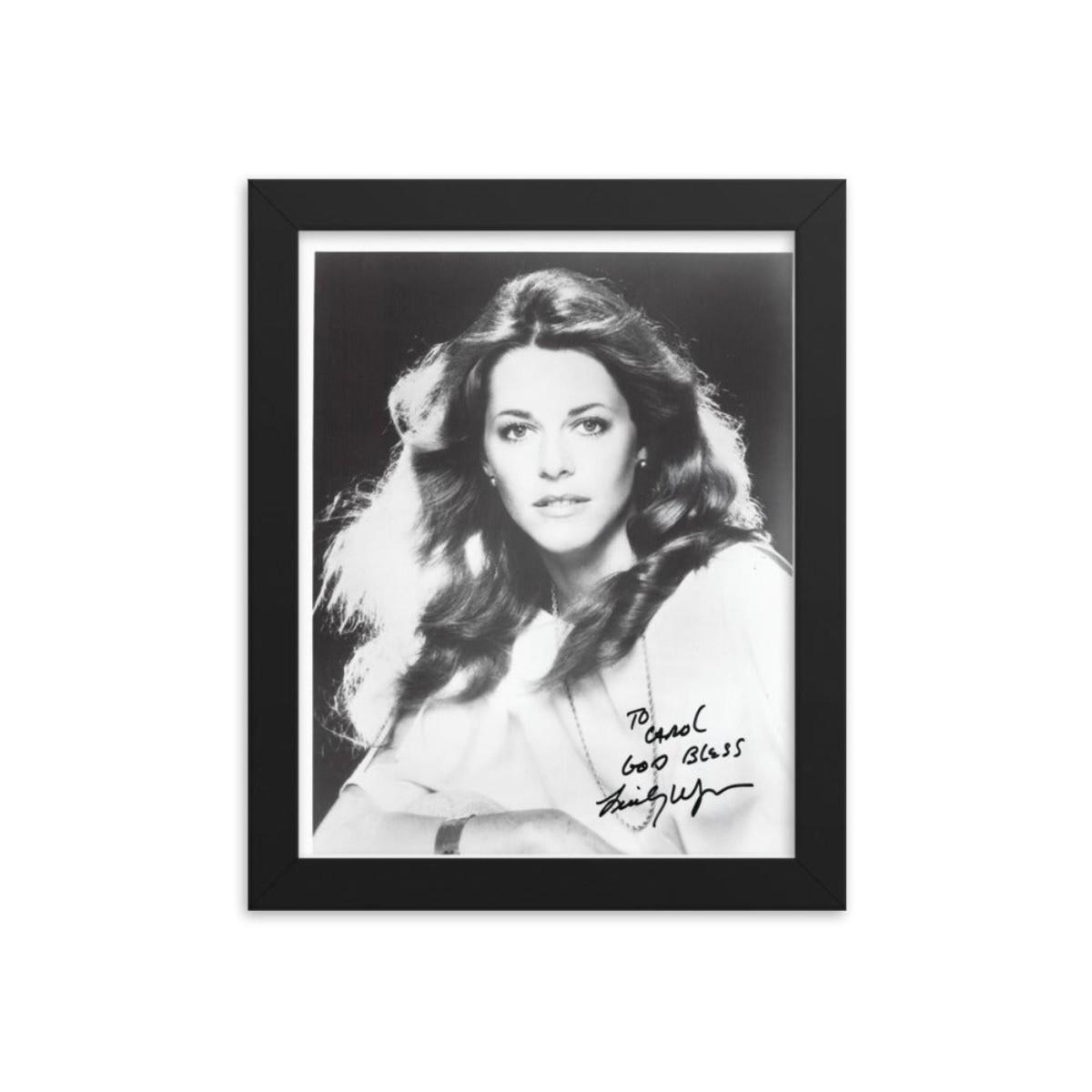 Lindsay Wagner Signed Photo Reprint