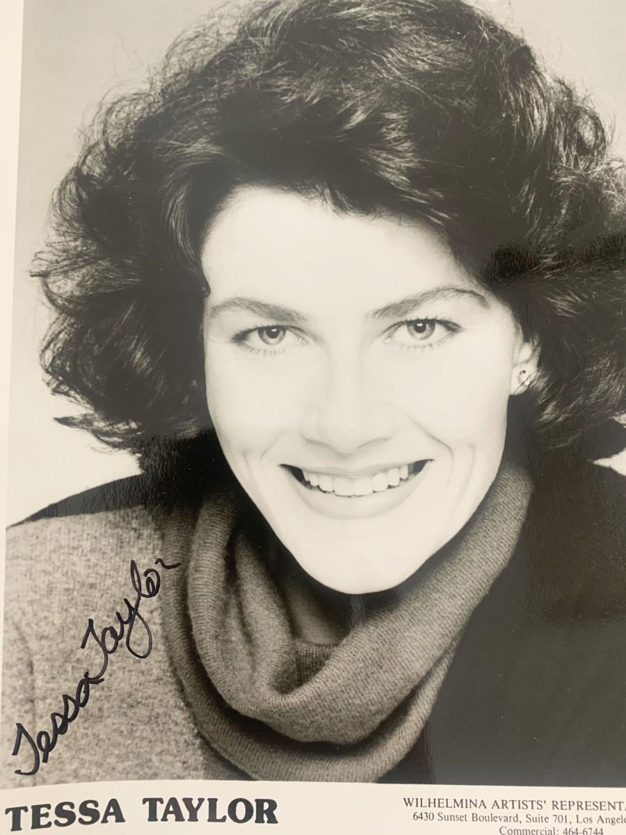 Tessa Taylor Signed Photo