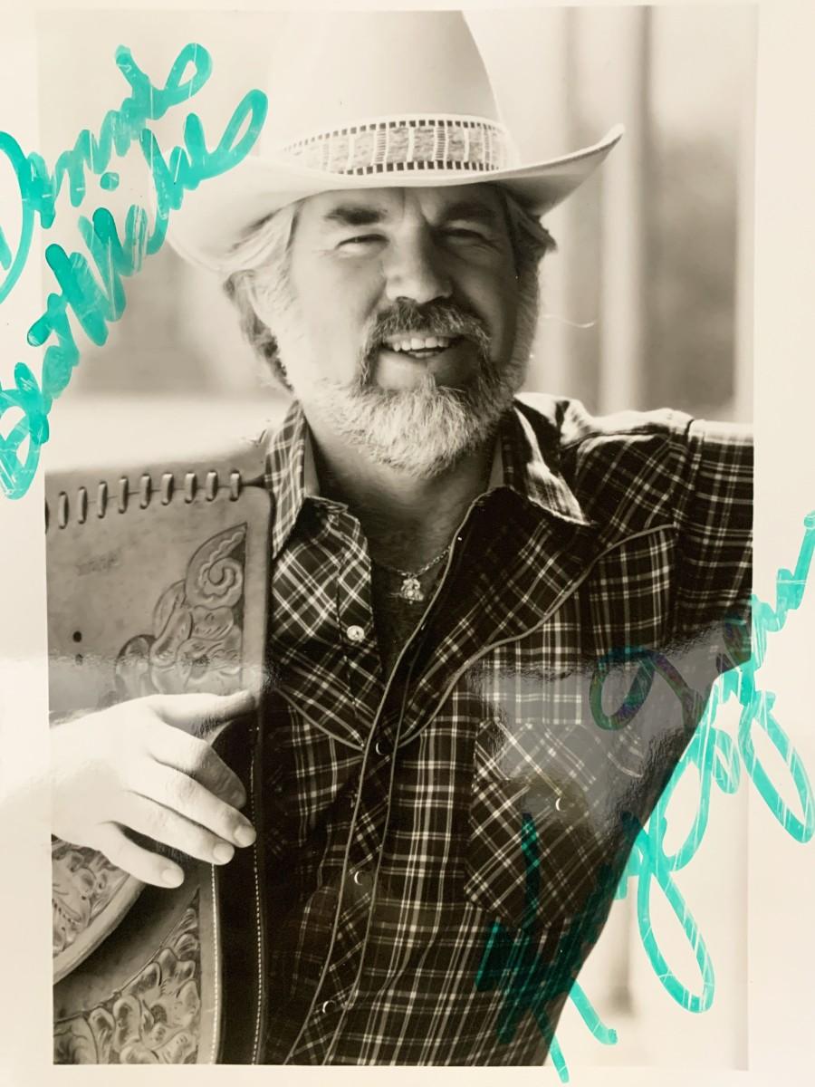 Kenny Rogers Signed Photo