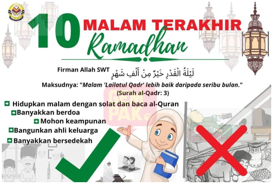 Amalan 10 Terakhir Ramadhan Doa 10 Malam Terakhir Ramadhan Beserta