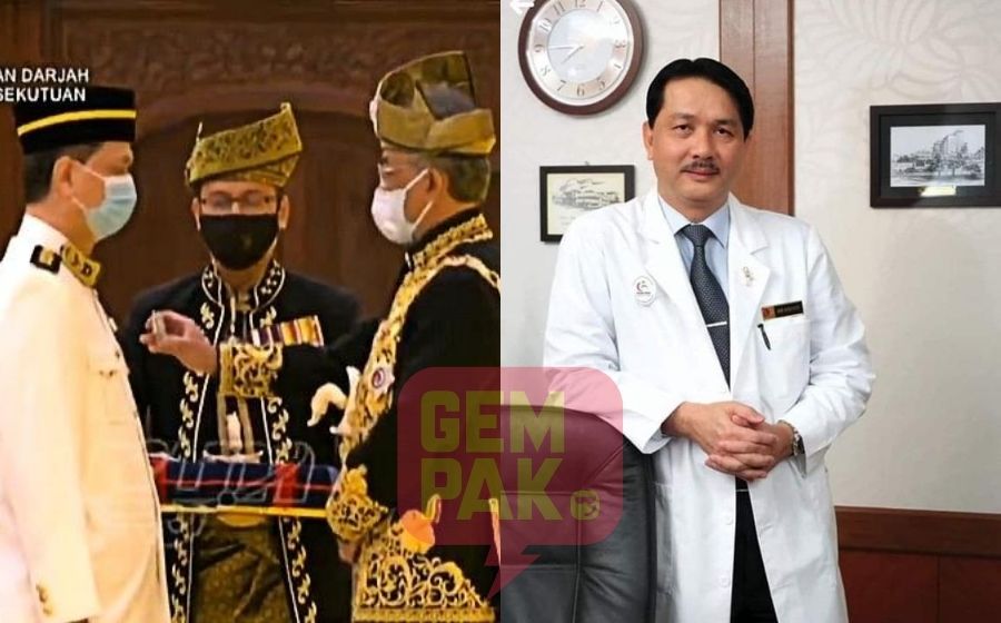 Dg Noor Hisham Abdullah Dianugerahkan Darjah Panglima Setia Mahkota