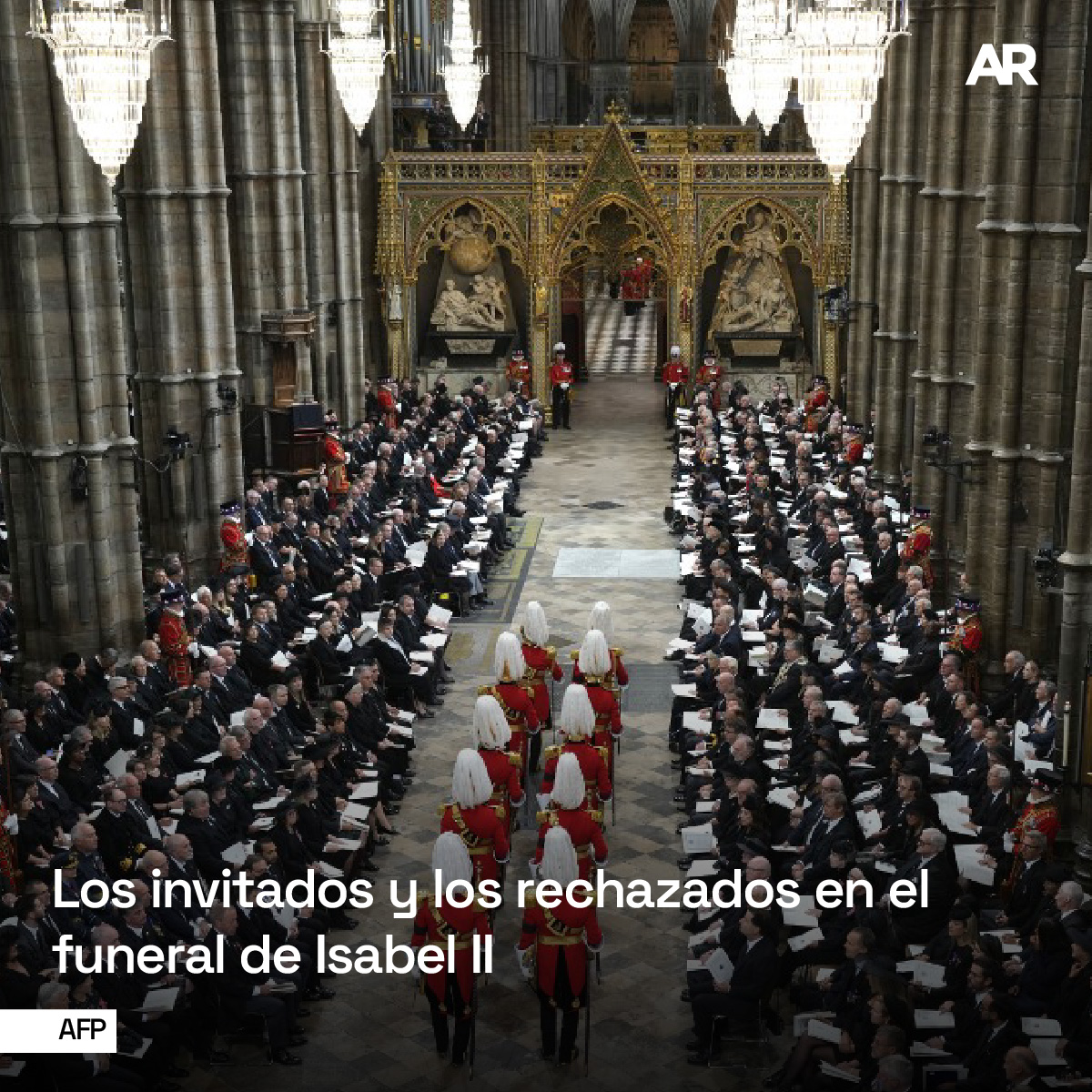 Los Invitados Y Los Rechazados En El Funeral De Isabel Ii