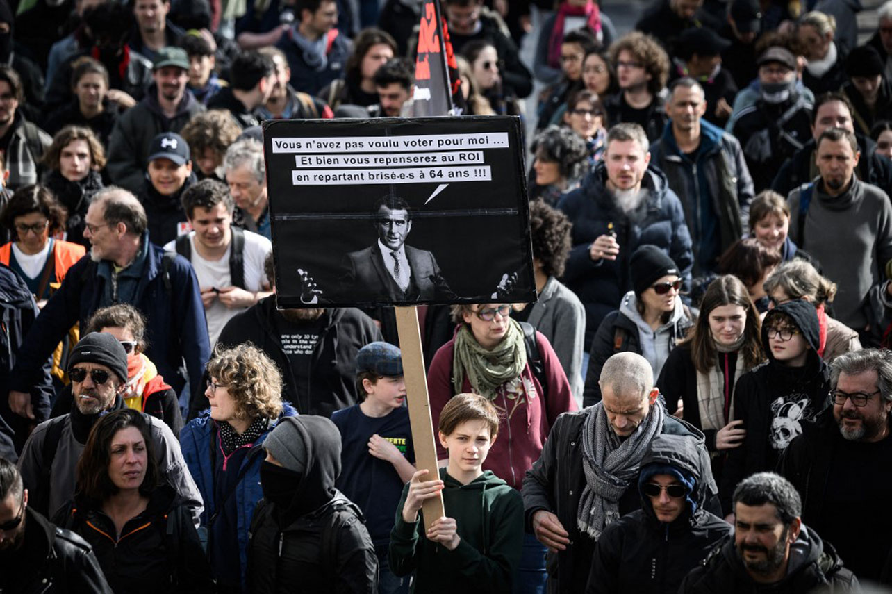 Nuevas Protestas En Francia Contra Reforma De Pensiones Antes De