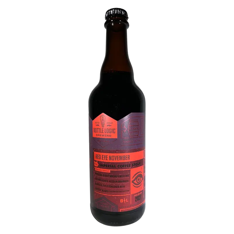 Bottle Logic Darkstar November Imperial Rye Stout 500ml Btl Luekens