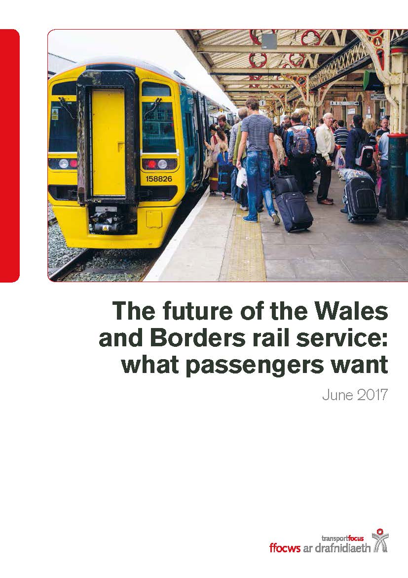 The Future Of The Wales And Borders Rail Service What Passengers Want