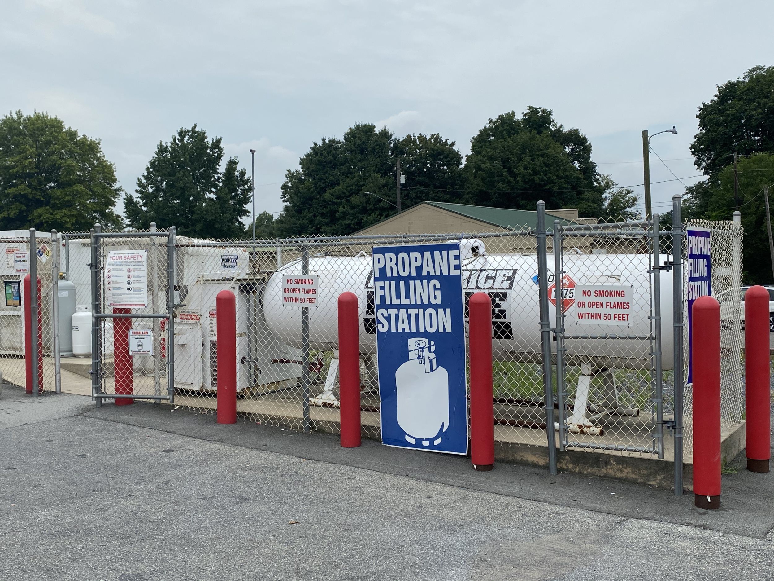 Refill Station Propane Tanks Best Price Propane Of Columbia