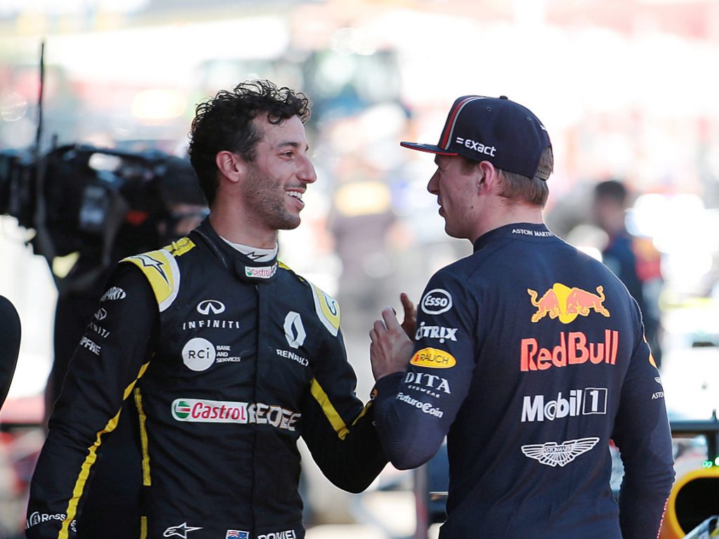 Daniel Ricciardo Max Verstappen And The Aus Gp Shtshow Planetf1