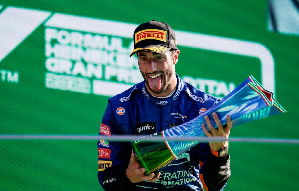 Daniel Ricciardos Italian Grand Prix Victory Was Biggest Moment Of My