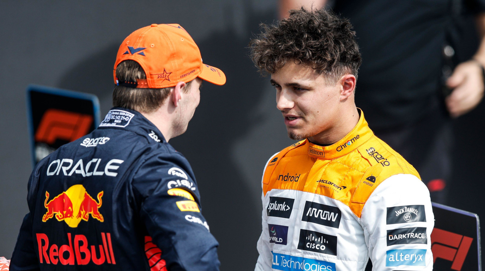 Lando Norris Shatters Max Verstappens Trophy As Celebrations Go Wrong