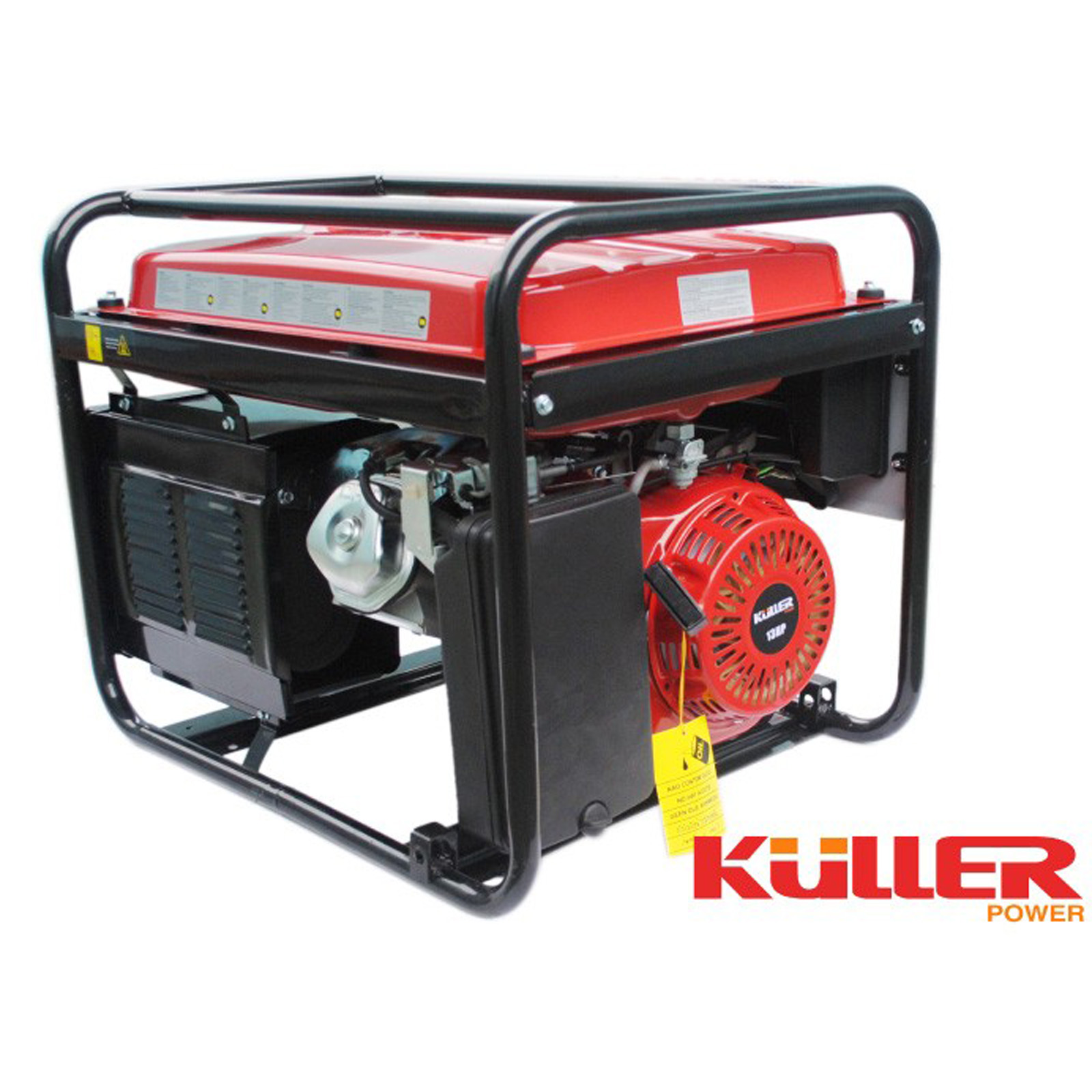 18hp Rated 7500w Max 8000w Single Phase Generator 4 Stroke Portable