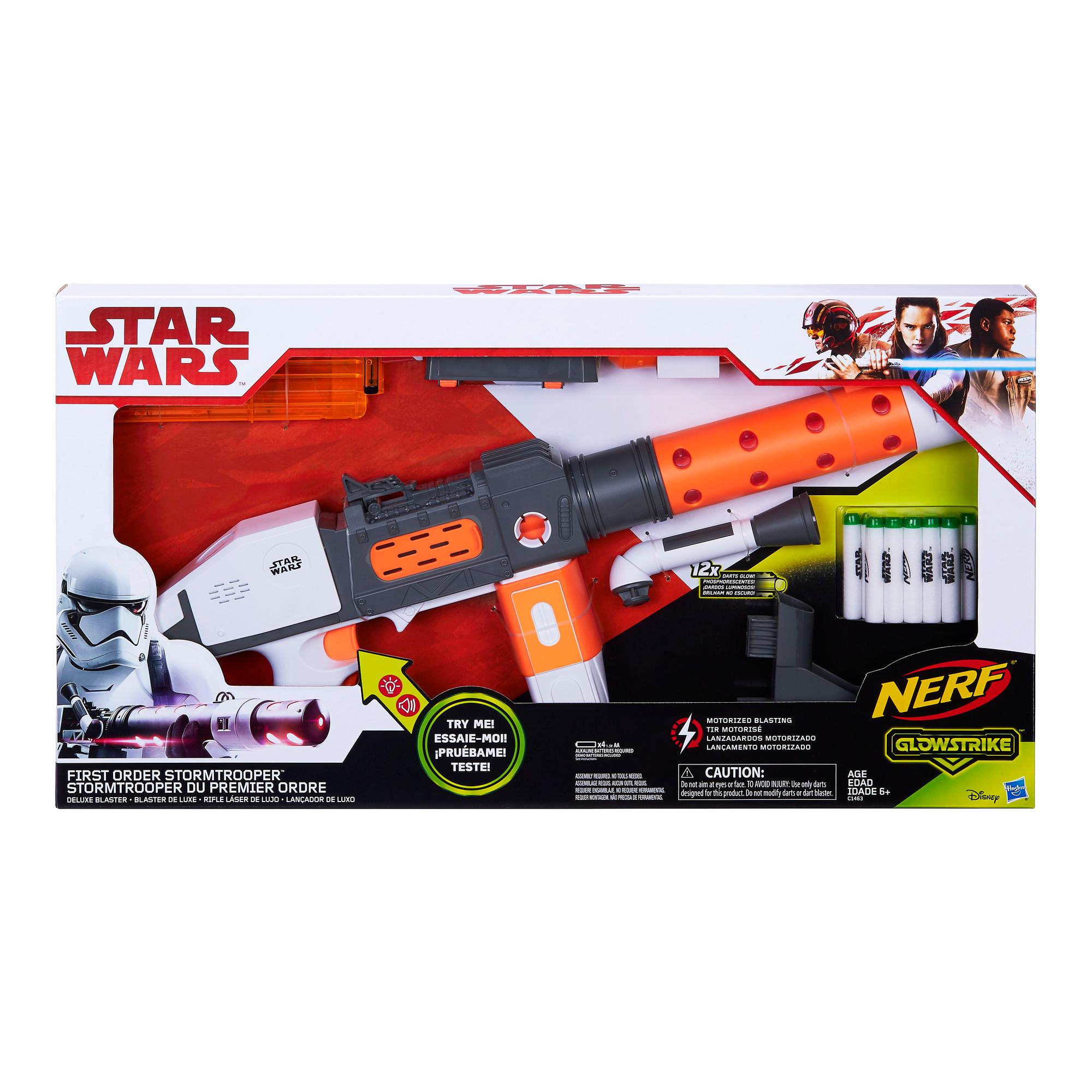 Star Wars Nerf First Order Stormtrooper Deluxe Blaster 630509530151 Ebay