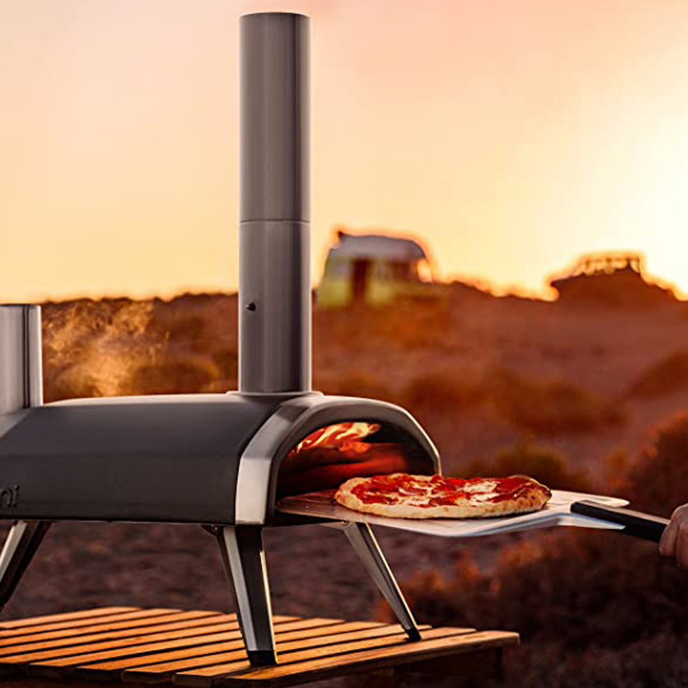 Ooni Fyra Portable Outdoor Pizza Oven Wood Fired Pellet Design Uu