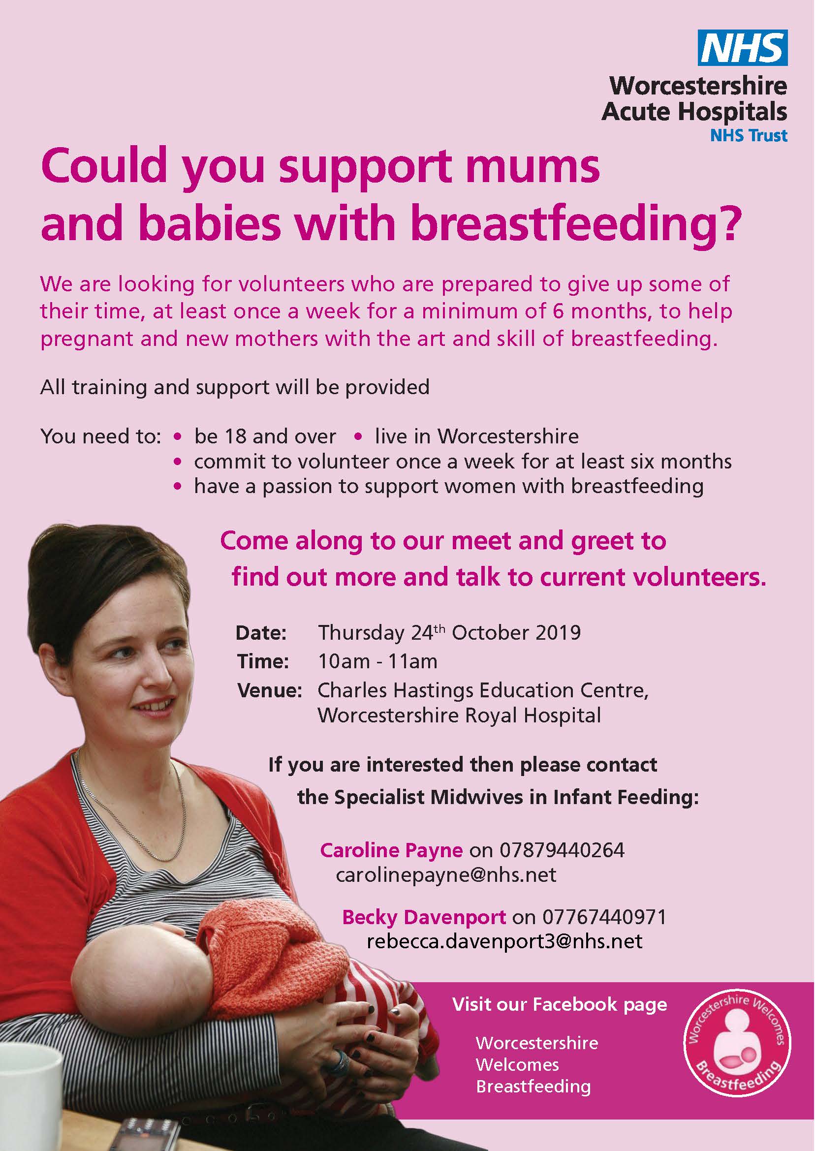 Could You Support Mums And Babies With Breastfeeding Birthways