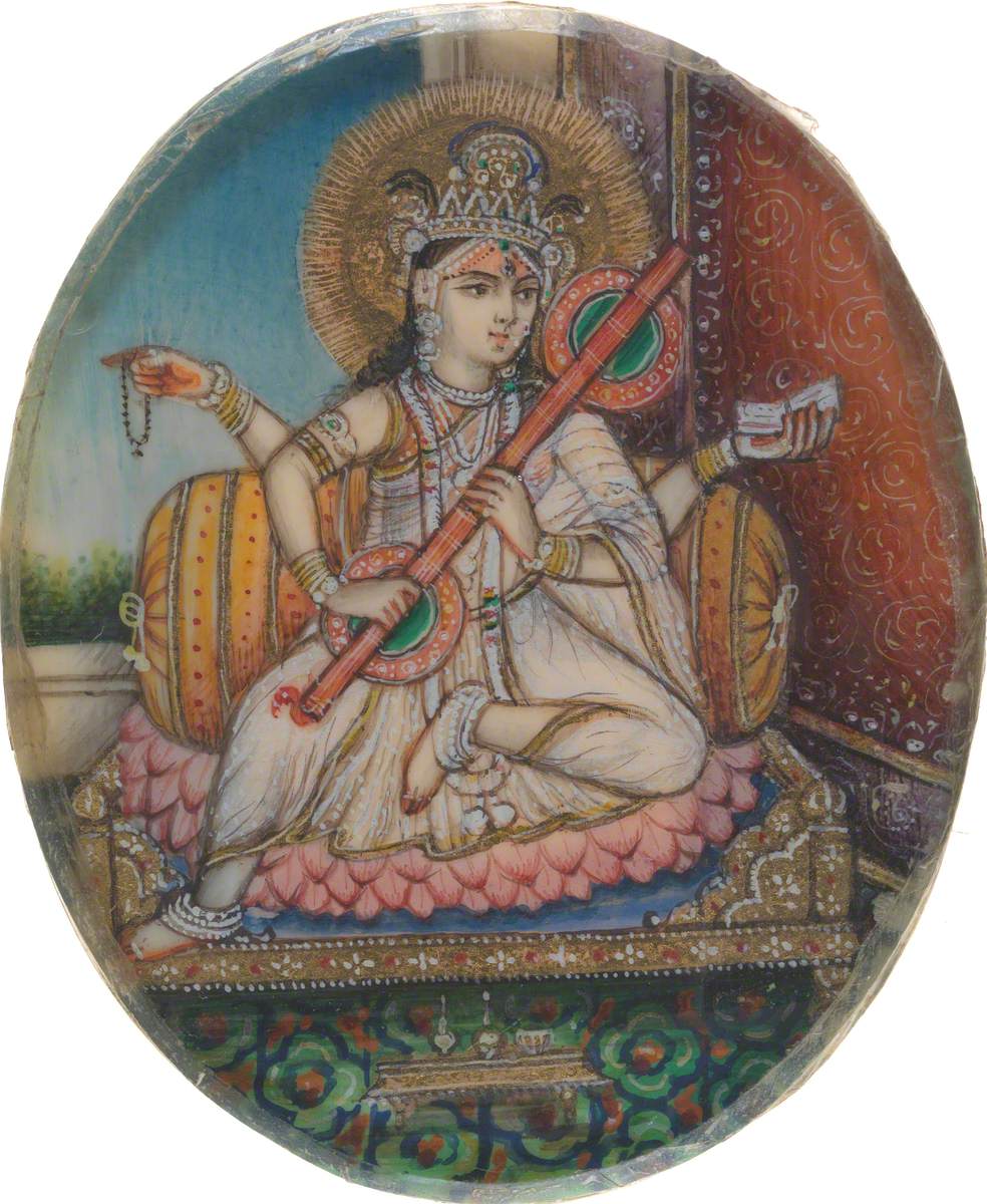 Brahma And Saraswati