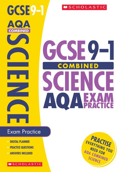 Gcse Grades 9 1 Combined Science Aqa Exam Practice Book Scholastic Shop