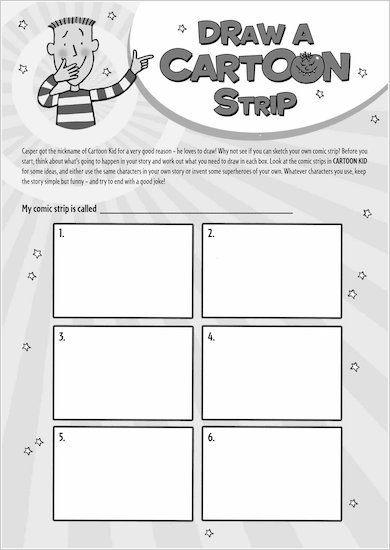 Draw A Cartoon Strip Scholastic Shop