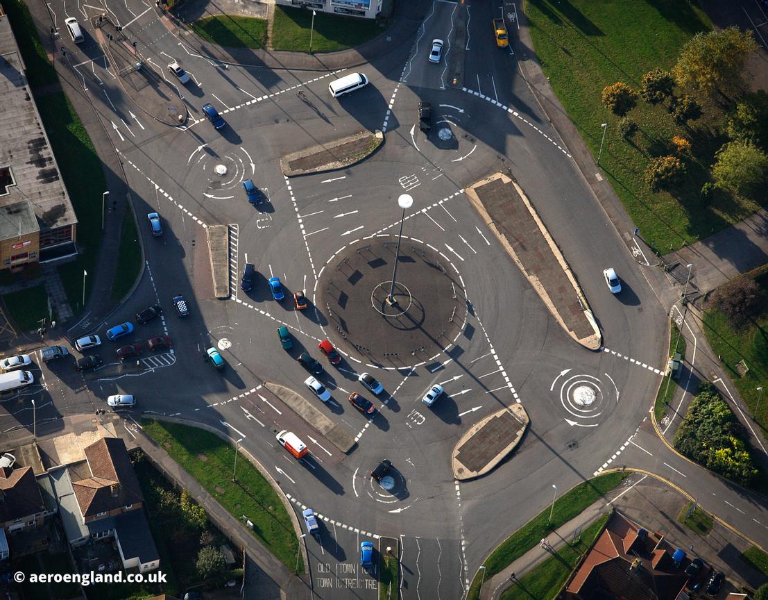 Aeroengland Aerial Photograph Of Swindon Magic Roundabout